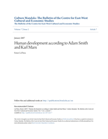 Human development according to Adam Smith and Karl Marx | Bond ...